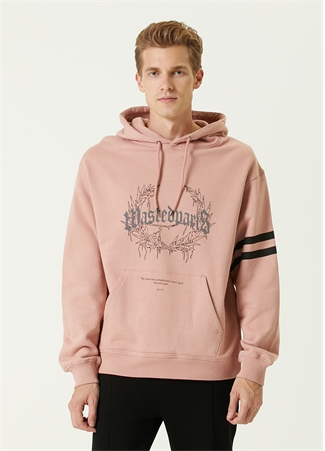 Wasted Erkek Columbia Bridge Pembe Kapüşonlu Sweatshirt XS EU Wasted Erkek Columbia Bridge Pembe Kapüşonlu Sweatshirt XS EU