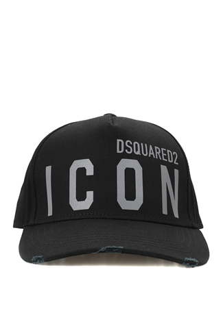 Dsquared2 Erkek Reflective Icon Siyah Şapka EU Dsquared2 Erkek Reflective Icon Siyah Şapka EU