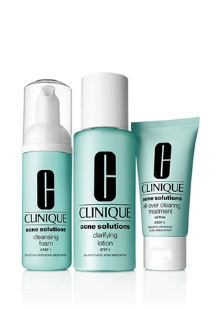 Clinique 3 Adımlı Cilt Bakım Sistemi Anti Blemish Clinique 3 Adımlı Cilt Bakım Sistemi Anti Blemish