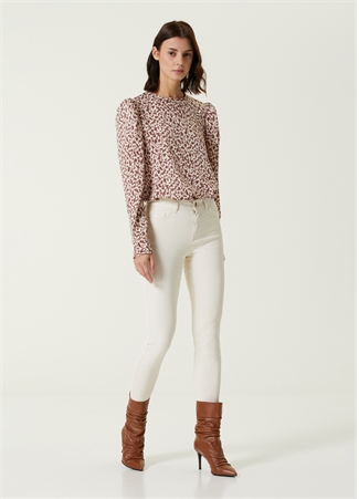 Network Kadın Slim Fit Ekru Denim Pantolon Bej 25 EU Network Kadın Slim Fit Ekru Denim Pantolon Bej 25 EU