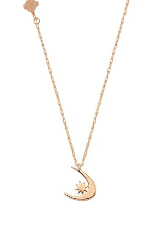 Bee Goddess Kadın Joy Altın Rengi Kolye Pembe EU