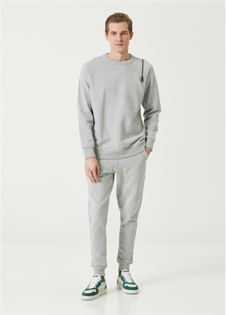 Qollanchi Erkek Virile Gri Beli Kordonlu Jogger Eşofman Altı M EU Qollanchi Erkek Virile Gri Beli Kordonlu Jogger Eşofman Altı M EU