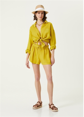 Beymen Collection Kadın Şort Sarı 34 Eu Beymen Collection Kadın Şort Sarı 34 Eu