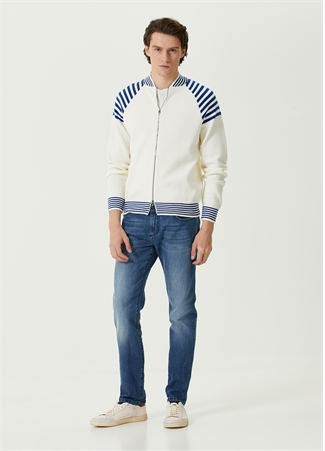 Isaia Erkek Jean Pantolon Mavi 48 It