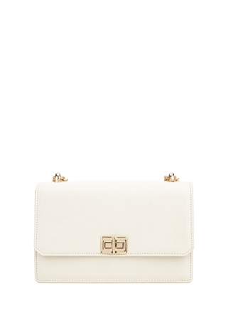 Beymen Club Kadın Sun Small Bej Logolu Omuz Çantası EU