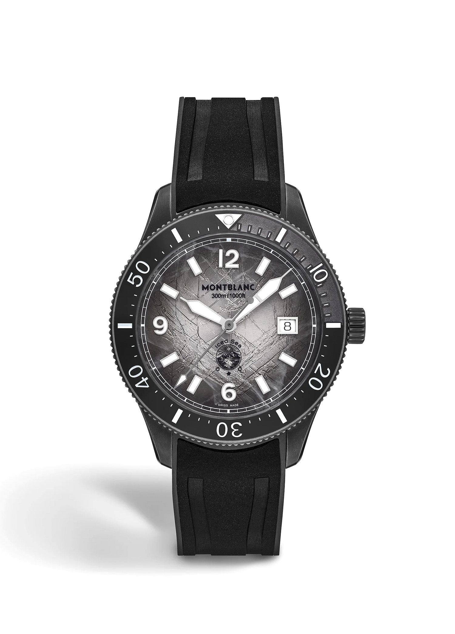 Montblanc Siyah Erkek Iced Sea Automatic Date 0 Oxygen Erkek Saat ...