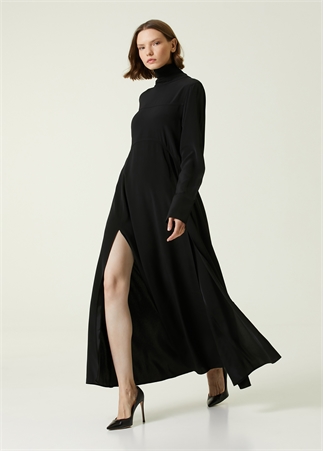 Victoria By Beckham Kadın Siyah Balıkçı Yaka Maksi Elbise 8 Us Victoria By Beckham Kadın Siyah Balıkçı Yaka Maksi Elbise 8 Us