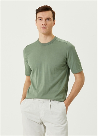 Boglioli Erkek Tshirt Yeşil M Eu