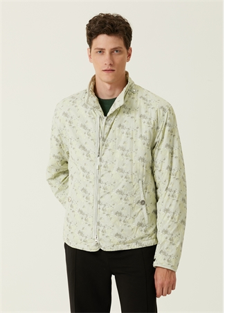Stone Island Shadow Erkek Kemik Dik Yaka Desenli Mont S EU Stone Island Shadow Erkek Kemik Dik Yaka Desenli Mont S EU
