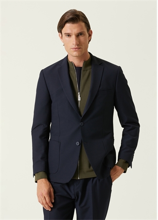 Network Erkek Comfort Fit Lacivert Ceket 50-6N EU Network Erkek Comfort Fit Lacivert Ceket 50-6N EU