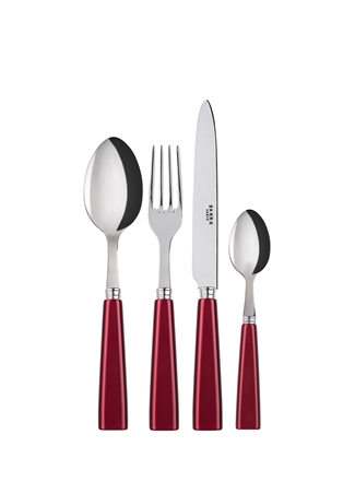 Sabre Icone Kırmızı 24 Parça Çatal Bıçak Takımı Sabre Icone Kırmızı 24 Parça Çatal Bıçak Takımı