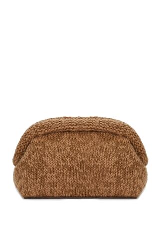 Tullaa Kadın Zooey Camel Yün El Portföyü Kahverengi EU