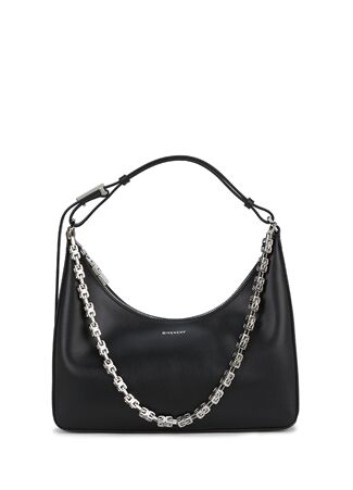 Givenchy Kadın Small Cut Out Siyah Deri Omuz Çantası EU