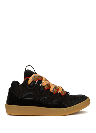 Lanvin Erkek Siyah Bağcık Detaylı Sneaker 42 EU Lanvin Erkek Siyah Bağcık Detaylı Sneaker 42 EU