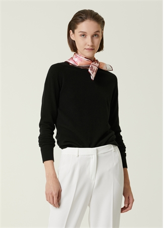 Beymen Collection Kadın Siyah Kaşmir Kazak S