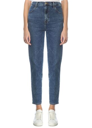 J Brand Kadın Mavi Normal Bel Jean Pantolon 24 US