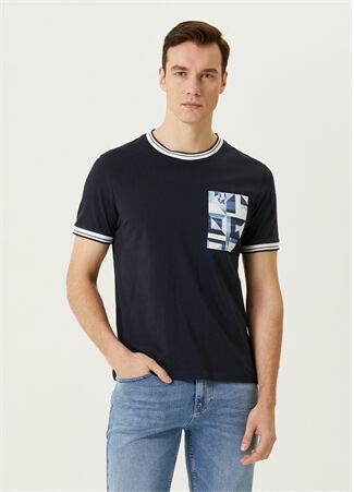 Network Erkek Lacivert T-shirt S EU