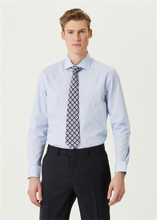 Beymen Collection Erkek Custom Fit Mavi French Yaka Gömlek 38 Eu Beymen Collection Erkek Custom Fit Mavi French Yaka Gömlek 38 Eu