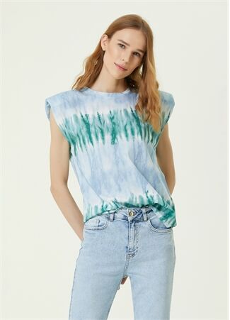 Network Kadın Tshirt Mavi Xs Eu