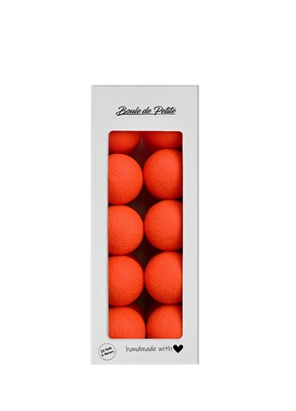 Boule De Petite Neon Orange Işıklı Top Aydınlatma Turuncu Boule De Petite Neon Orange Işıklı Top Aydınlatma Turuncu