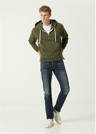 Tom Ford Erkek Lacivert Normal Bel Jean Pantolon Mavi 36 US