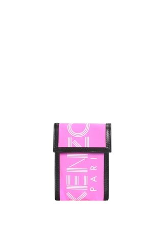 Kenzo Kadın Pembe Logo Baskılı Telefon Kılıfı EU