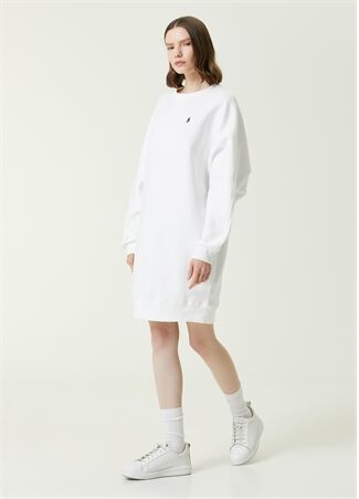 Polo Ralph Lauren Kadın ELBİSE Beyaz XS EU