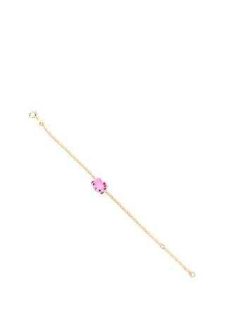 Collection Kadın Hello Kitty Detaylı Altın Rengi Bileklik EU Collection Kadın Hello Kitty Detaylı Altın Rengi Bileklik EU