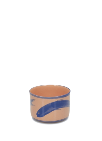 Goho Ala Mini Turuncu Mavi Desenli Porselen Bardak Çok Renkli Goho Ala Mini Turuncu Mavi Desenli Porselen Bardak Çok Renkli