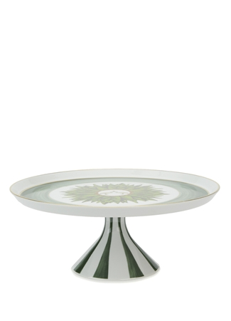 Vista Alegre Atlantis Amazonia Beyaz Yeşil Porselen Stand