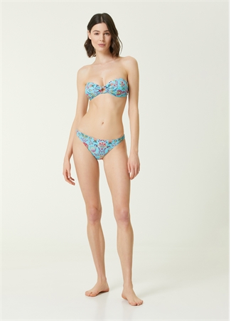 Etro Kadın Mavi Şal Desenli Bikini Takımı 40 It Etro Kadın Mavi Şal Desenli Bikini Takımı 40 It