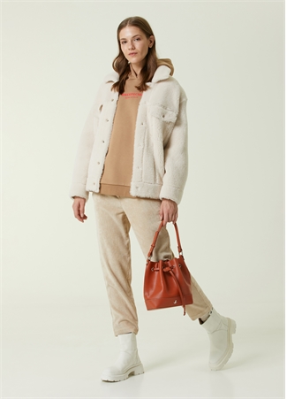 Beymen Club Kadın Krem Fitilli Kadife Pijama Pantolon Bej 34 Beymen Club Kadın Krem Fitilli Kadife Pijama Pantolon Bej 34