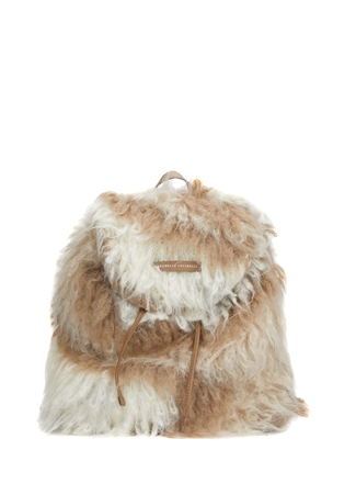 Brunello Cucinelli Kadın Bej Logo Detaylı Ağzı Büzgülü Sırt Çantası EU Brunello Cucinelli Kadın Bej Logo Detaylı Ağzı Büzgülü Sırt Çantası EU