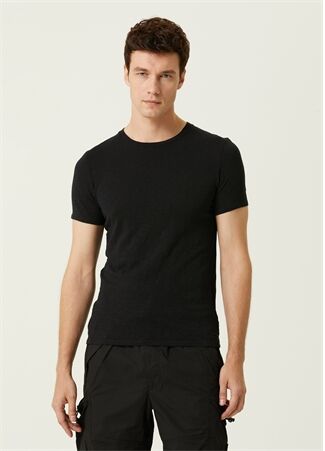 American Vintage Erkek Bysapick Siyah Basic T-shirt S EU American Vintage Erkek Bysapick Siyah Basic T-shirt S EU