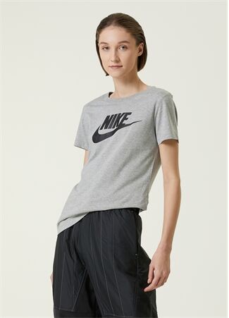 Nike Kadın TSHIRT Gri S EU
