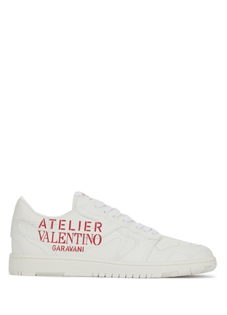 Valentino Garavani Kadın Atelier San Gallo Edition Deri Sneaker Beyaz 36 EU Valentino Garavani Kadın Atelier San Gallo Edition Deri Sneaker Beyaz 36 EU