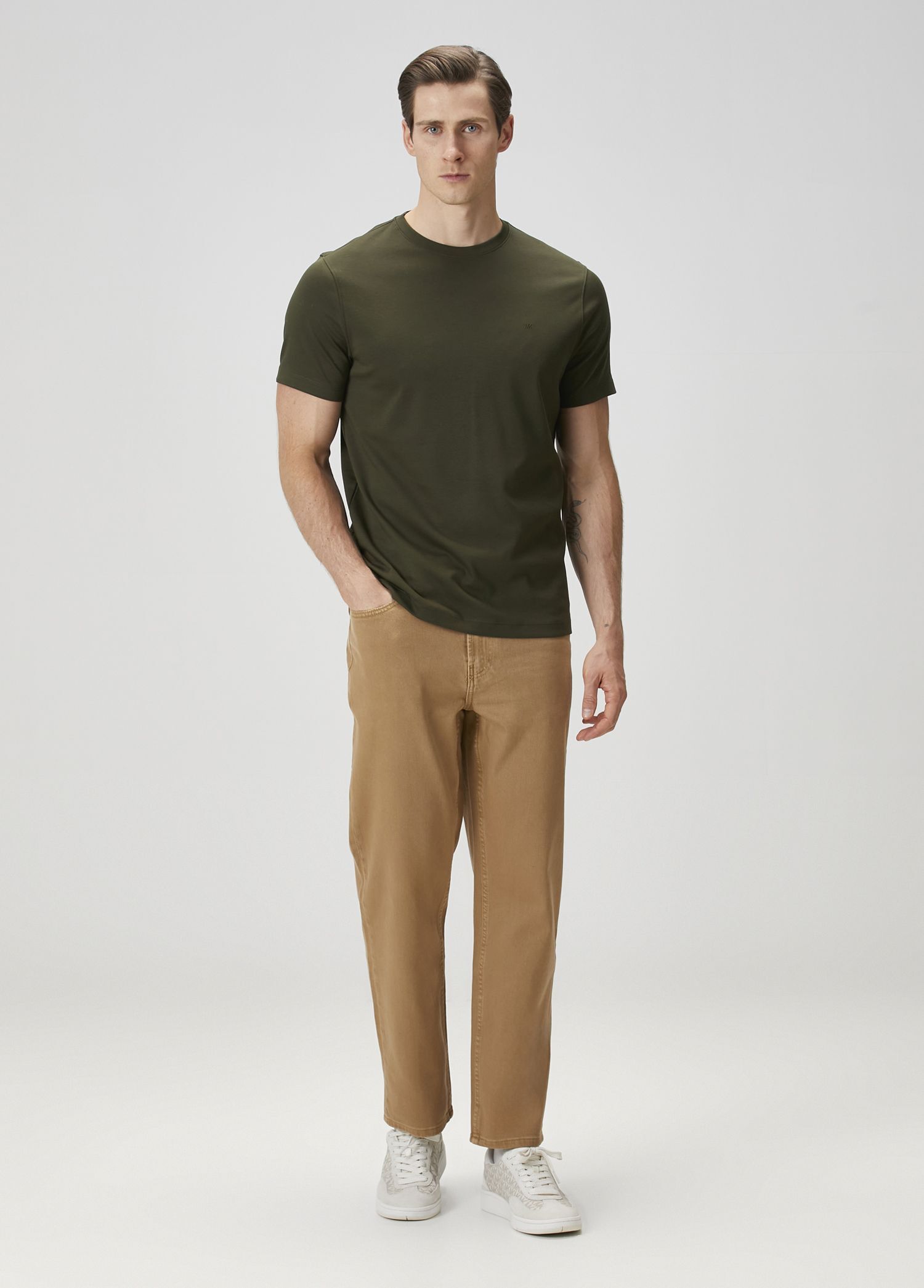Michael Kors - Kamel Organik Pamuk Jean Pantolon - Kamel
