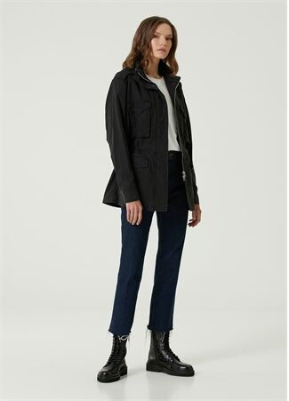 Rag&Bone Kadın Siyah Kapüşonlu Ceket S EU