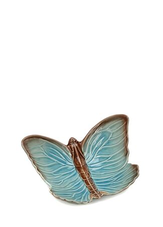 Bordallo Pinheiro Cloudy Butterflies Porselen Meyve Kasesi Çok Renkli Bordallo Pinheiro Cloudy Butterflies Porselen Meyve Kasesi Çok Renkli