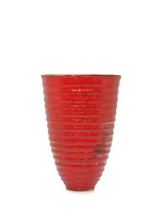 Atilla Çakır Kırmızı Desenli Derin Kase Çok Renkli Atilla Çakır Kırmızı Desenli Derin Kase Çok Renkli