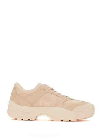 Kenzo Kadın Pembe Logo Detaylı Deri Sneaker 36 EU Kenzo Kadın Pembe Logo Detaylı Deri Sneaker 36 EU