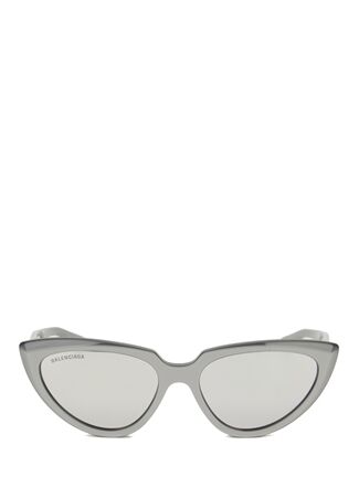 Balenciaga Kadın Gri Cat Eye Formlu Güneş Gözlüğü EU