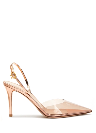 Gianvito Rossi Kadın Gold Bantlı Topuklu Ayakkabı 36 Eu Gianvito Rossi Kadın Gold Bantlı Topuklu Ayakkabı 36 Eu
