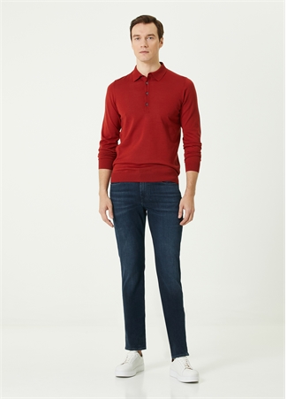 7 For All Mankind Erkek Slimmy Lacivert Jean Pantolon 32 US 7 For All Mankind Erkek Slimmy Lacivert Jean Pantolon 32 US