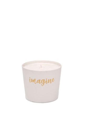 Esma Dereboy Imagine Beyaz Büyük Boy Porselen Mumluk Bej Esma Dereboy Imagine Beyaz Büyük Boy Porselen Mumluk Bej