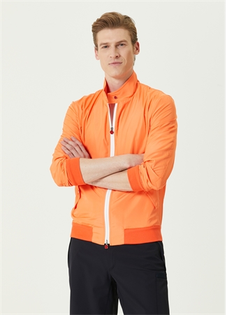 Kiton Erkek Turuncu Dik Yaka Mont 50 It Kiton Erkek Turuncu Dik Yaka Mont 50 It