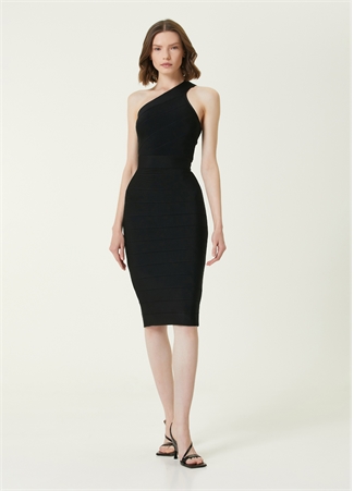Herve Leger Kadın Elbise Siyah Xs Eu Herve Leger Kadın Elbise Siyah Xs Eu