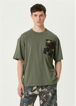 Academia Erkek Haki Garnili Cep Detaylı Oversized T-shirt Xs Eu Academia Erkek Haki Garnili Cep Detaylı Oversized T-shirt Xs Eu