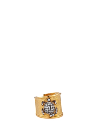 Begum Khan Kadın Kaplumbağa İşlemeli Küpe EU Begum Khan Kadın Kaplumbağa İşlemeli Küpe EU