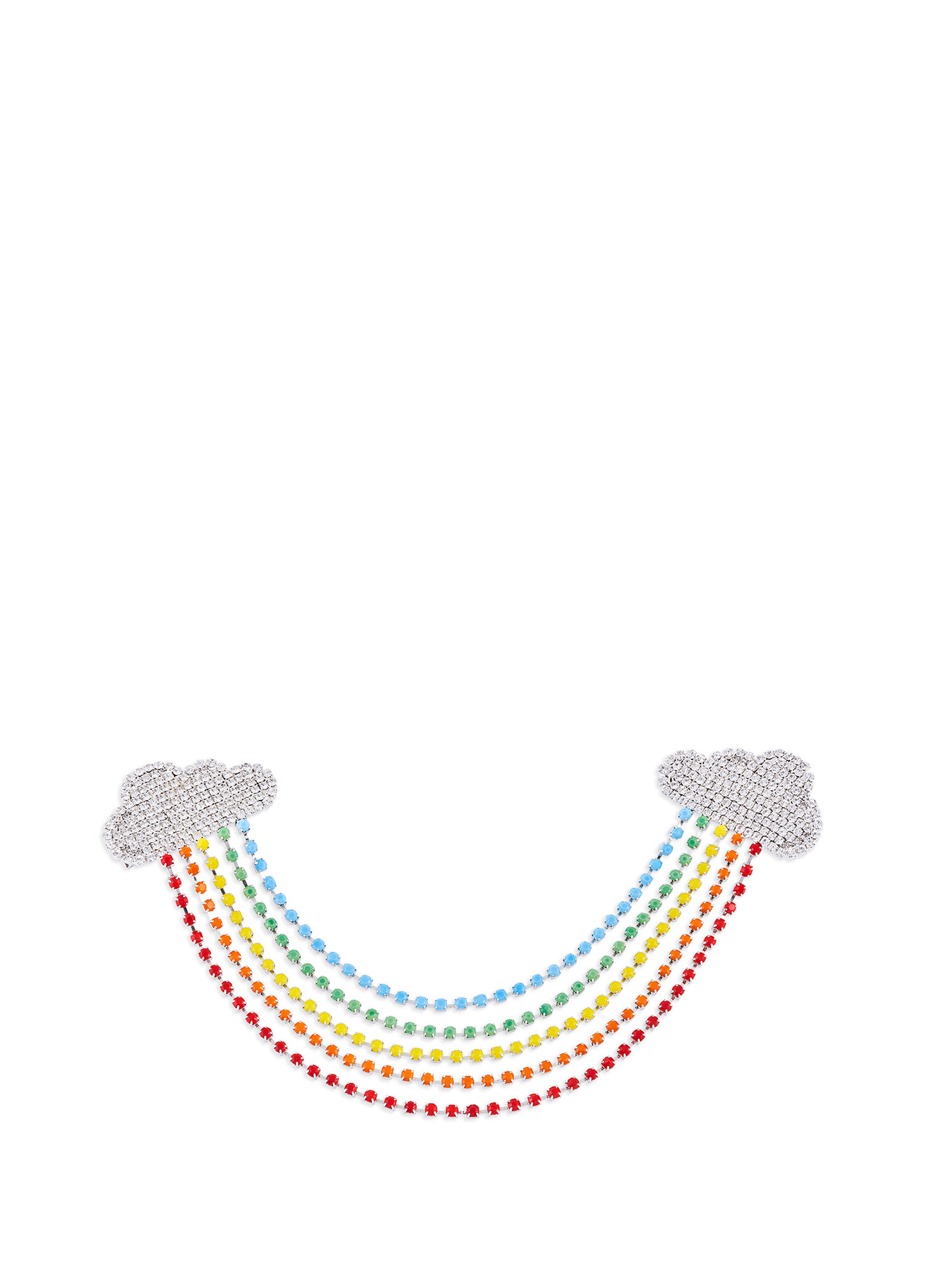 Beck Collection - Skyveil Colored Crystal Stone Girl Buckle